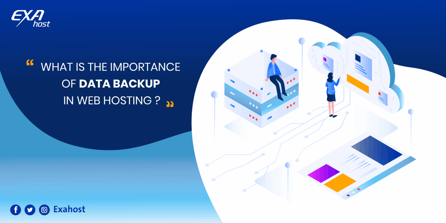 What is the importance of data backup in web hosting ? | Backup | Exa ...